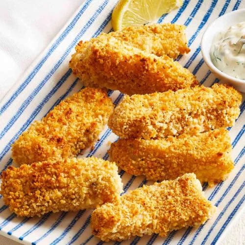 Recipe – Quick Oats Fish Sticks – Keeping It Riel